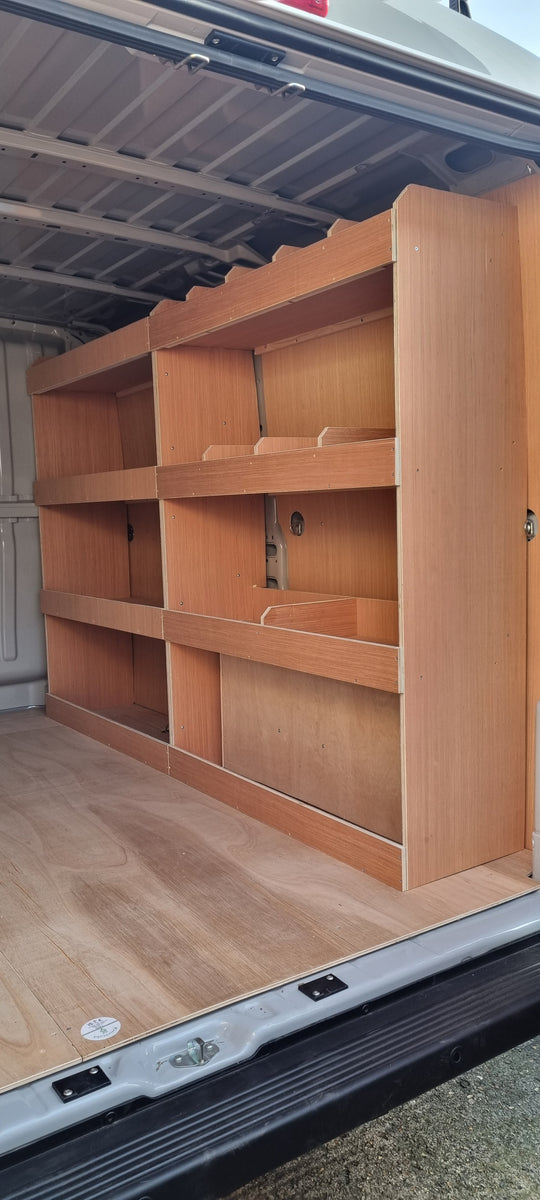Peugeot Boxer L1 2006 Onwards 3 Shelved Driver Side Split Comps Rack ...