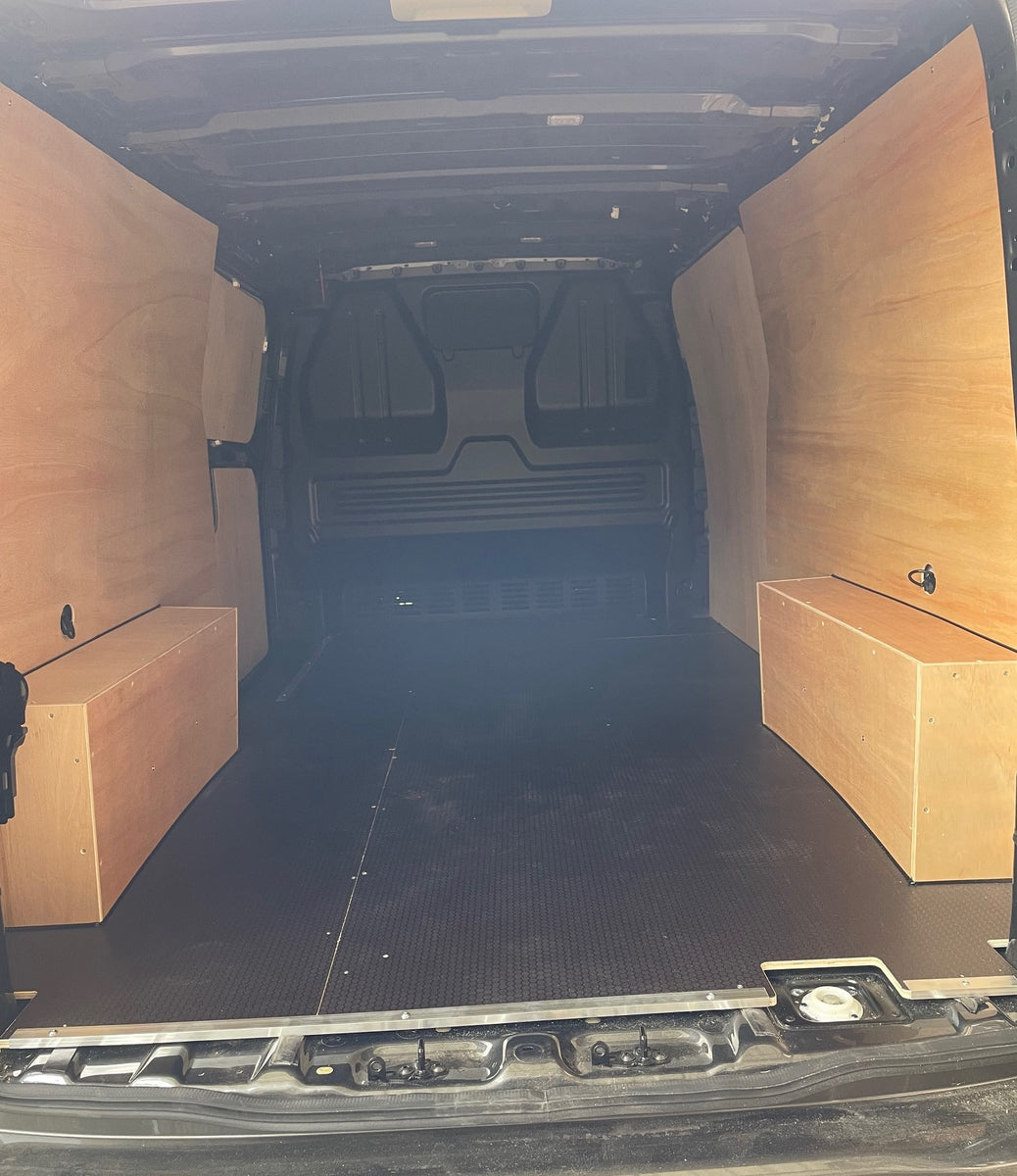 Ford Transit Custom 2023 Onwards L1 Ply Lining Kit With 12mm Dark Hexa ...