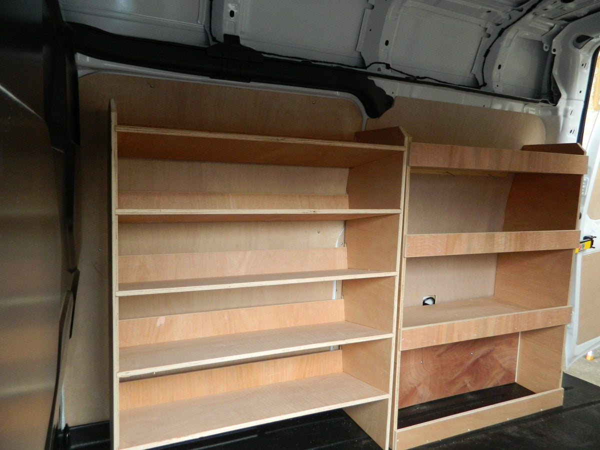 Nissan Primastar 2022 Onwards L1 Driver Side Double Sloping Open Rack ...