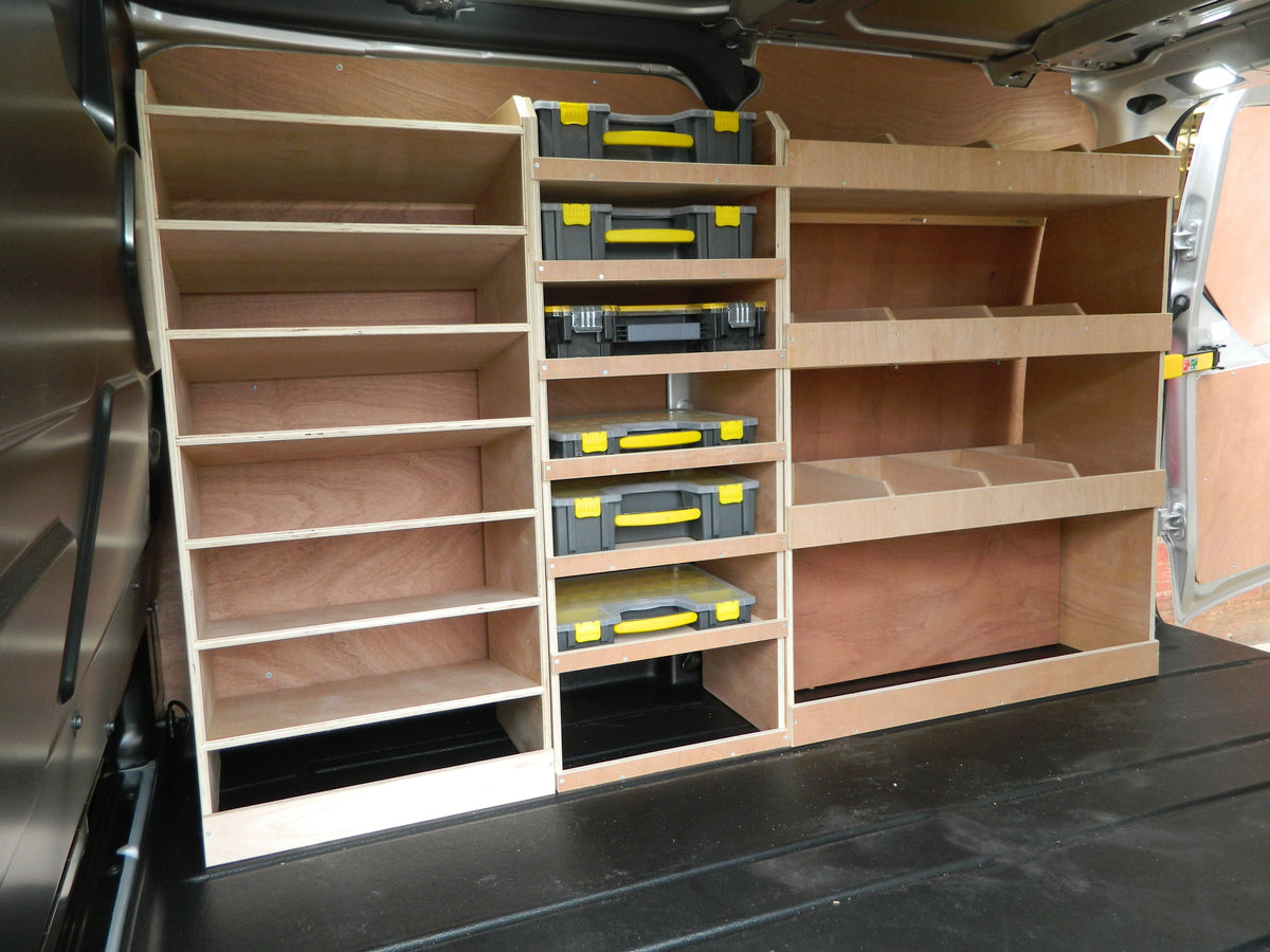 Ford Transit Custom 2013 - 2023 L2 Driver Side 12 Compartment Sloping ...