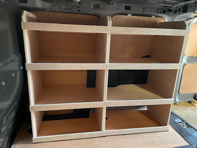 Ford Transit Courier 2024 - on Driver Side Open Plywood Rack, PR1032 ...