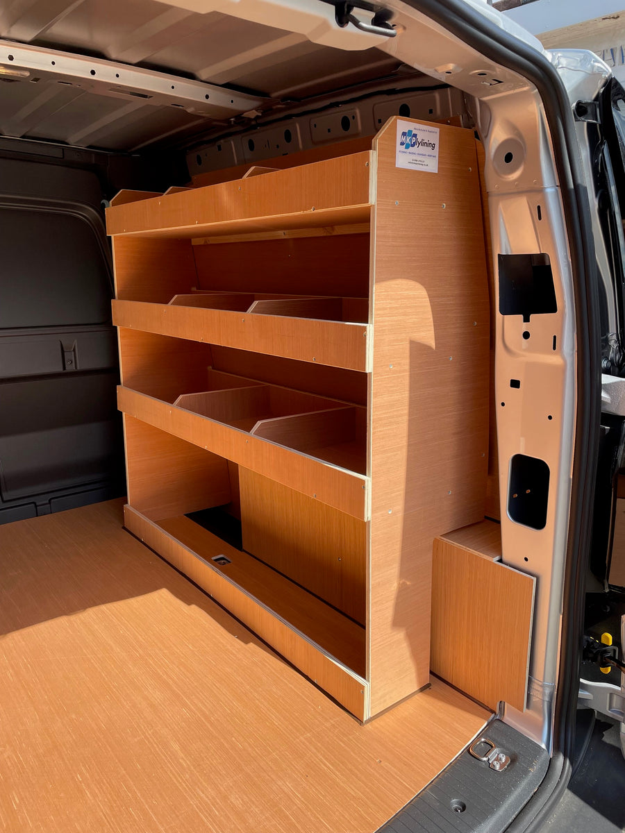 Ford Connect SWB 2024 Onwards Driver Side 9 Compartment Plywood Rack ...