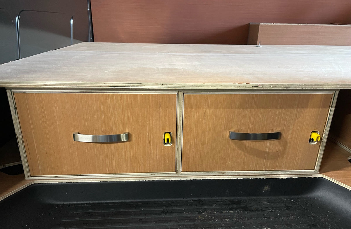 Plywood Drawers in Side Load Door, 200mm High Overall, PWD04 – MK PLYLINING