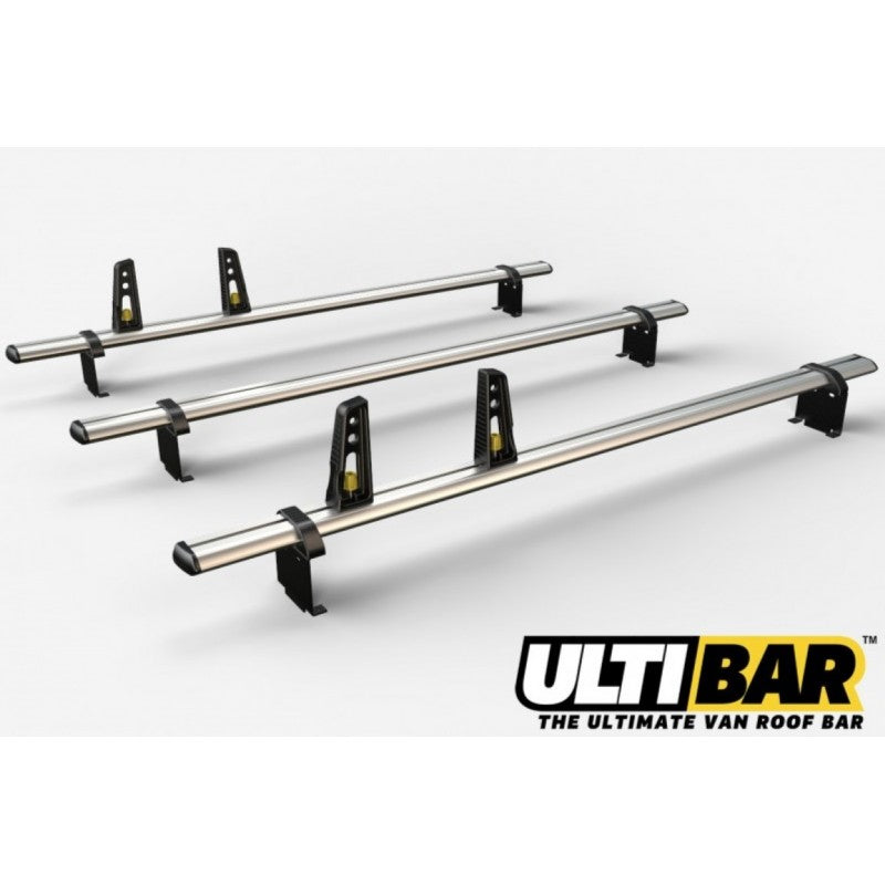 VW Transporter 2025 Onwards, T7 L1 H1 3 x ULTI Roof Bars, VG348-3-L1 ...