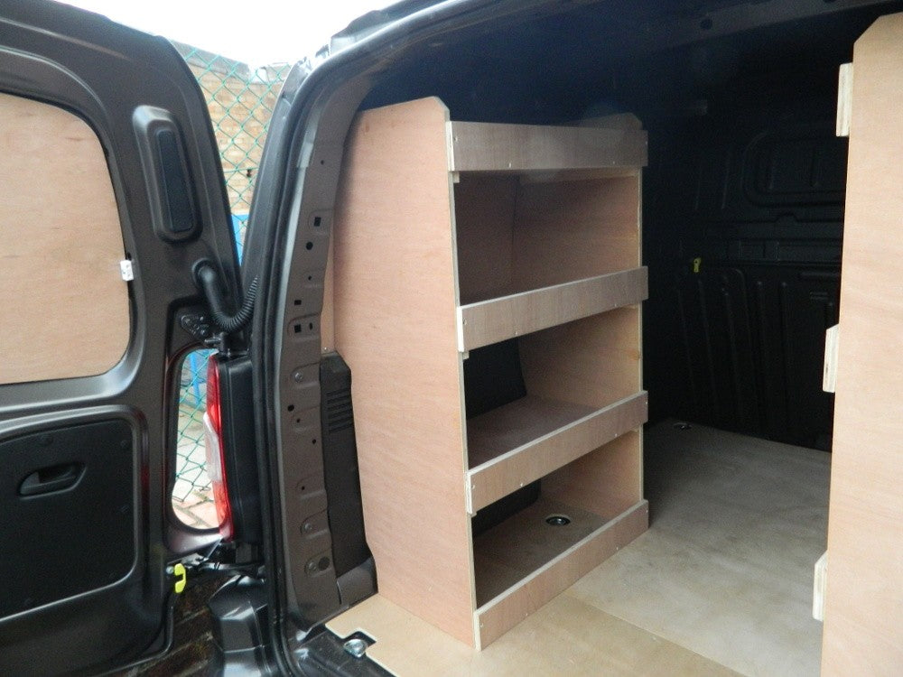 Peugeot Partner 2018 onwards L2 Passenger Side Open Plywood Rack, PR48 ...