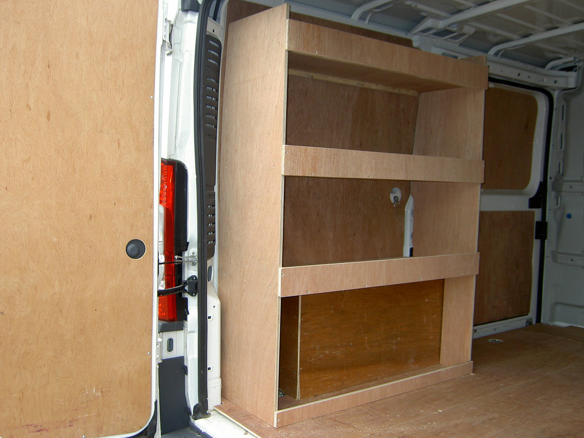Mercedes Sprinter 2006 - 2018 L1 H1 / L1 H2 Passenger Side Open 3 Shel ...